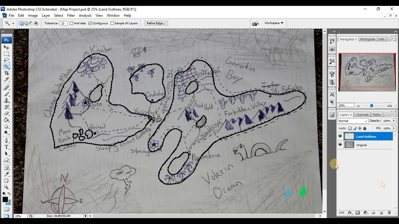 How to Make a D&D World Map: A Non-Artist's Guide (Part 4) - The Alpine DM
