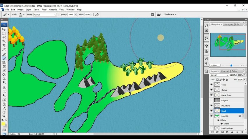 How to Make a D&D World Map: A Non-Artist's Guide (Part 4) - The Alpine DM