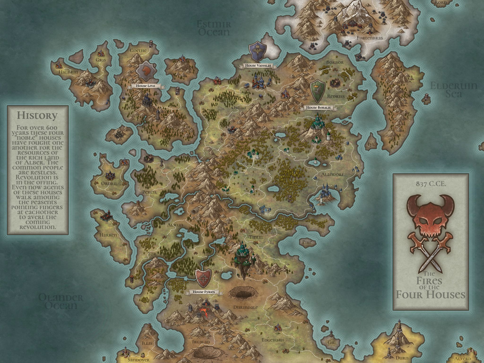 How to Make a D&D World Map: A Non-Artist’s Guide (Part 1) - The Alpine DM