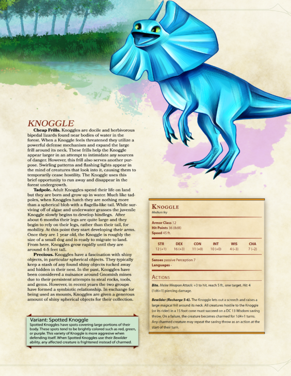 7 More D&D 5e Exotic Mounts! - The Alpine DM