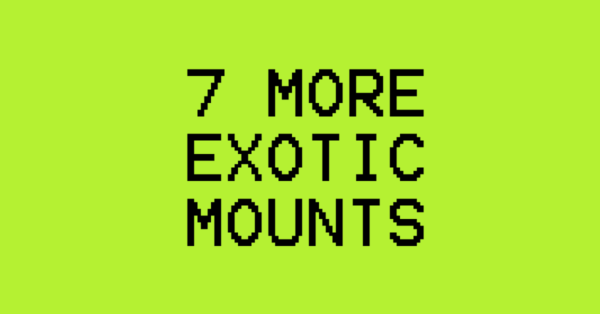 7 More D&D 5e Exotic Mounts! - The Alpine DM