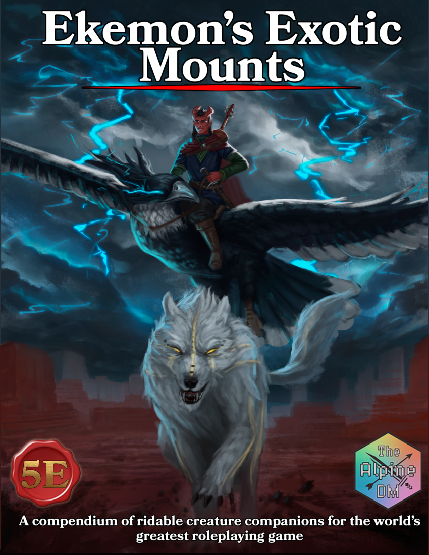 7 Exotic Mounts for D&D 5e you MUST check out! - The Alpine DM
