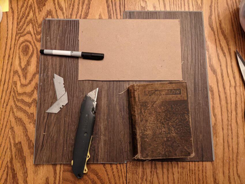 How to Make a DnD Dice Box from an Old Book - The Alpine DM