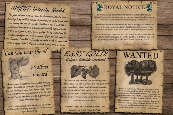 5 Plot Hooks for DnD: Trees - The Alpine DM